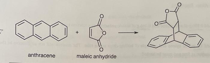 Solved draw the mechanism for the reaction of anthracene and | Chegg.com