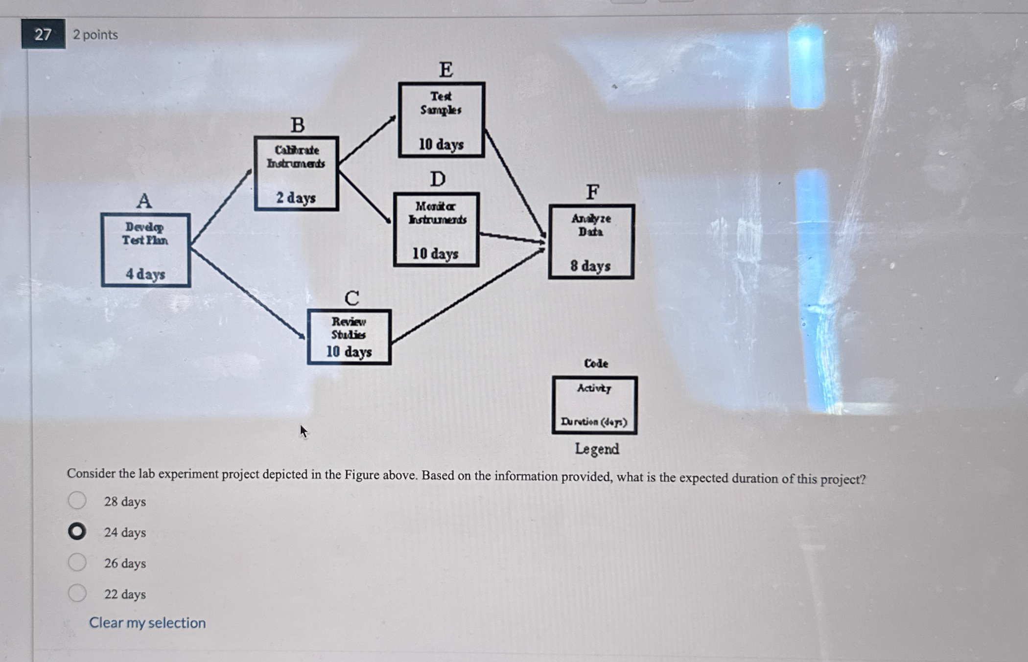 Solved 272 ﻿pointsConsider the lab experiment project | Chegg.com