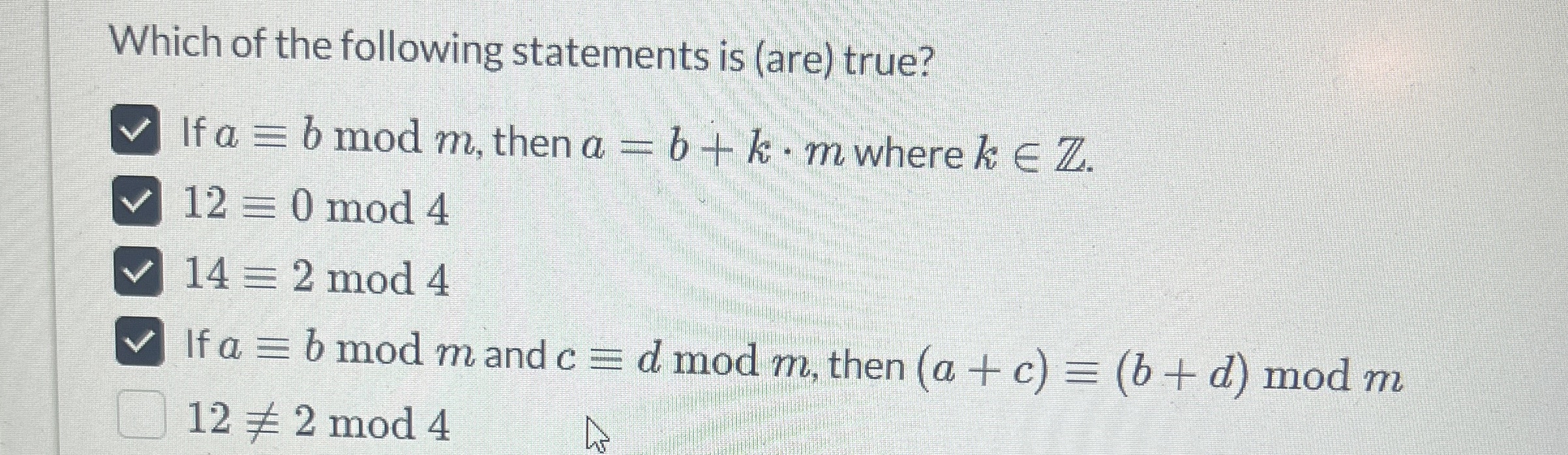 Solved Which of the following statements is (are) ﻿true?If | Chegg.com