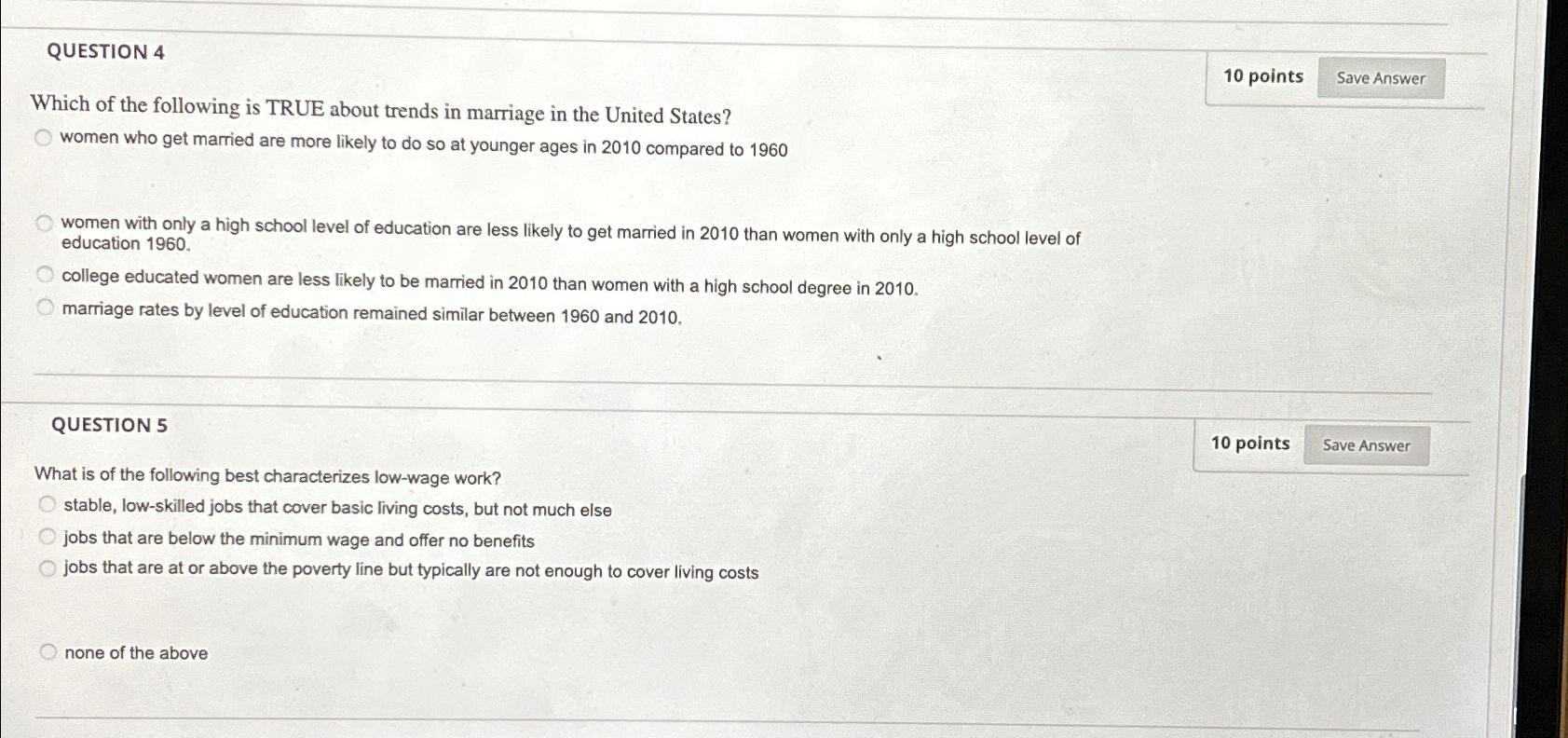 Solved QUESTION 410 ﻿pointsWhich of the following is TRUE | Chegg.com