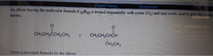 Solved An alkene having the molecular formula C10H20 is | Chegg.com