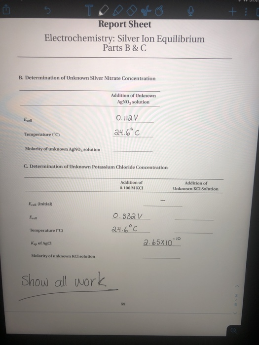 Printed Name Date Section Report Sheet | Chegg.com