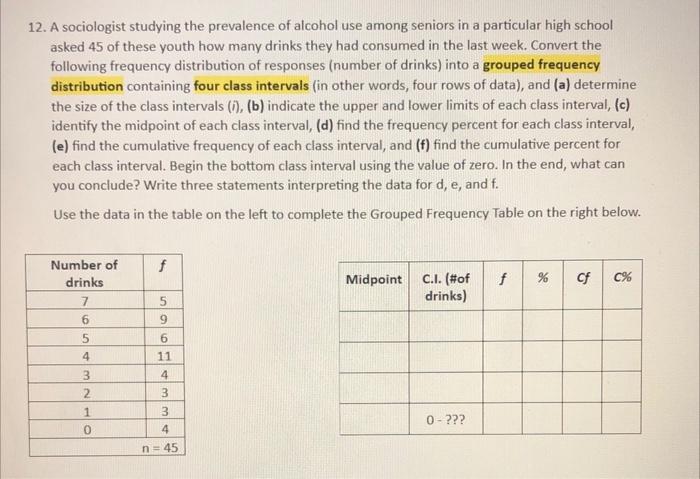 Solved #1 Graph the frequency or Percent and breifly explain | Chegg.com
