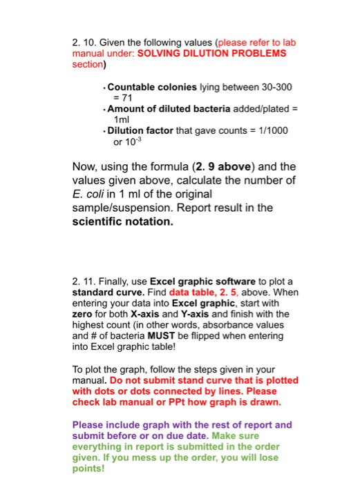 Solved A. 2.4. Solution - B: Pipetting and Dilutions B. 1. | Chegg.com