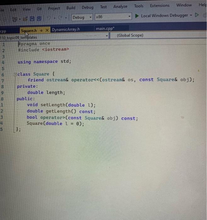 Instructions Create a new Visual Studio project. Add | Chegg.com