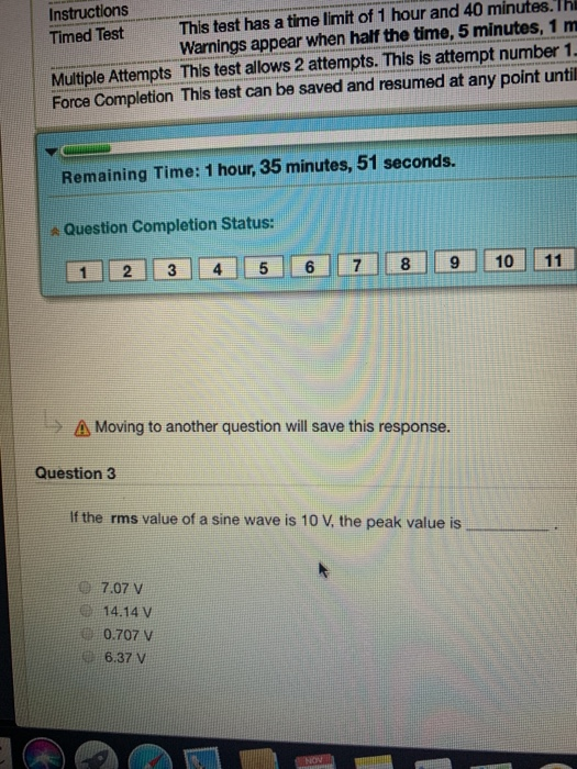 Solved Instructions Timed Test This test has a time limit of | Chegg.com