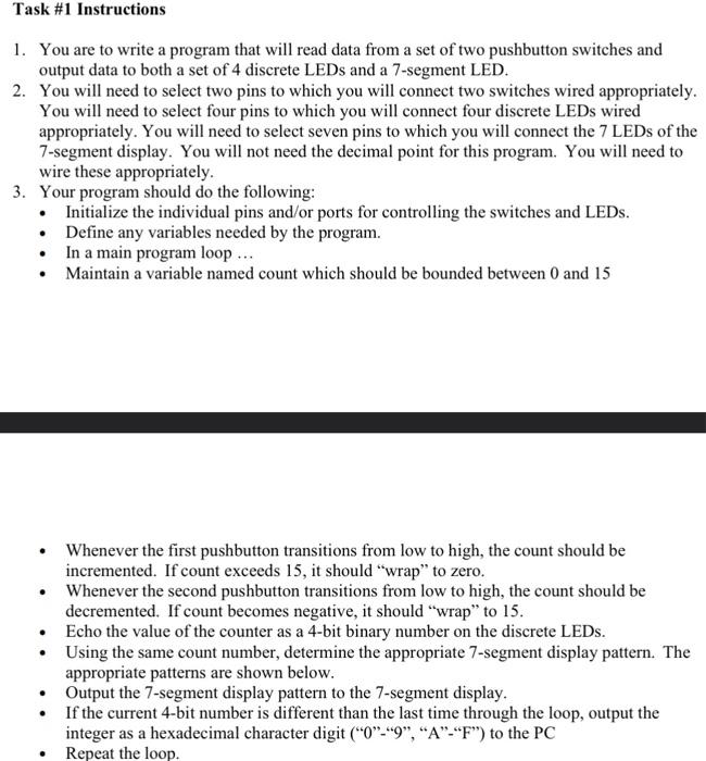 Solved Task 1 Instructions 1 You Are To Write A Program 7613
