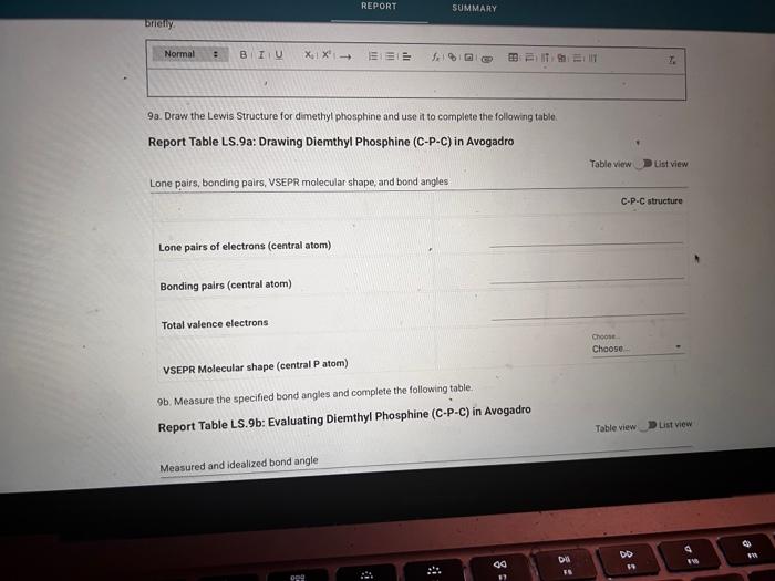 Solved 9a. Draw the Lewis Structure for dimethyl phosphine | Chegg.com