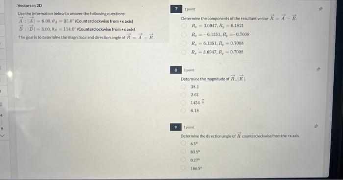 Solved Use the information below to answer the following | Chegg.com