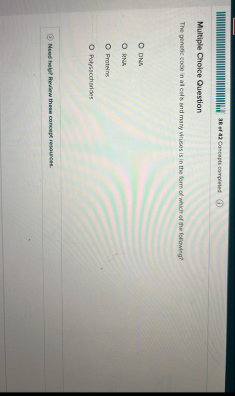 Solved 38 ﻿of 42 ﻿Concepts completedMultiple Choice | Chegg.com