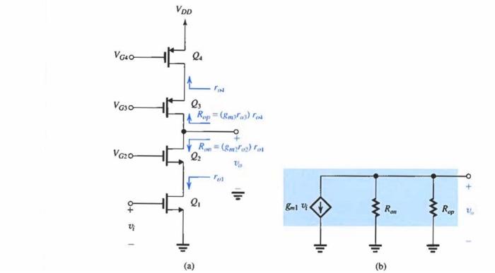 Solved - D 8.69 Design the CMOS cascode amplifier in Fig. | Chegg.com