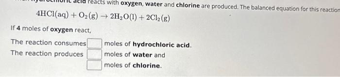 Solved When calcium hydroxide reacts with hydrochloric acid, | Chegg.com