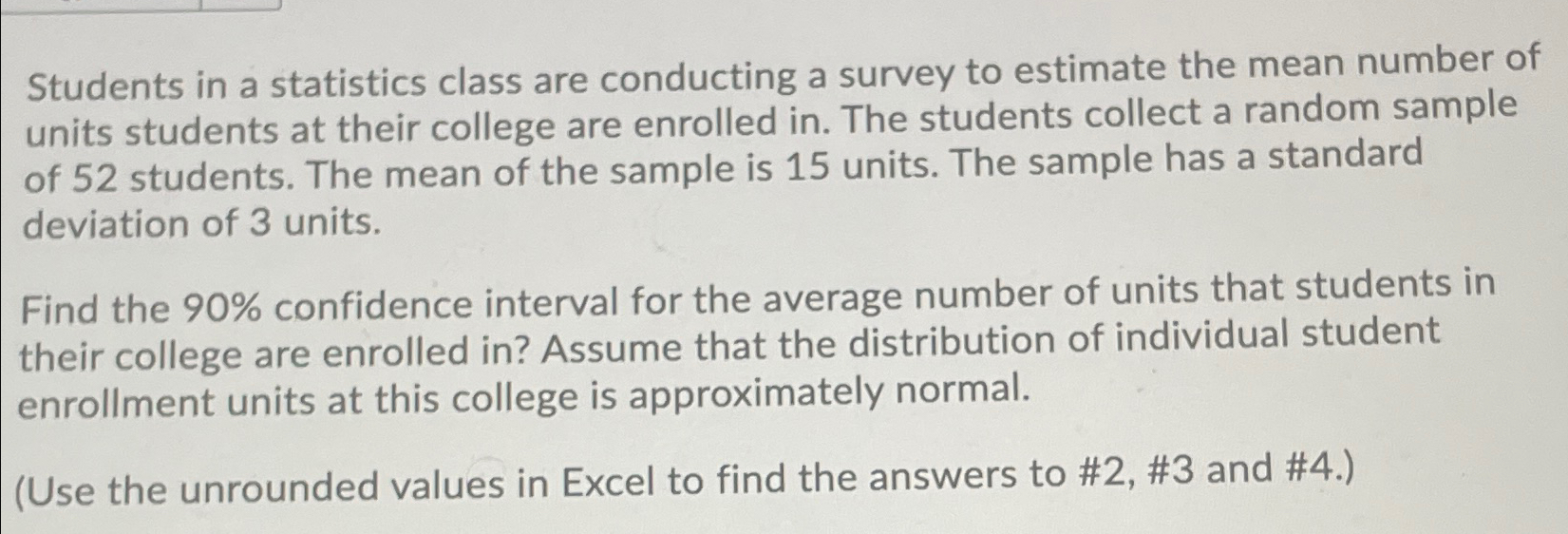 Students in a statistics class are conducting a | Chegg.com