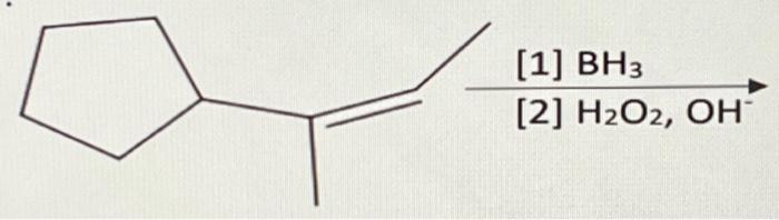 Solved [2]H2O2,OH2[1]BH3 | Chegg.com