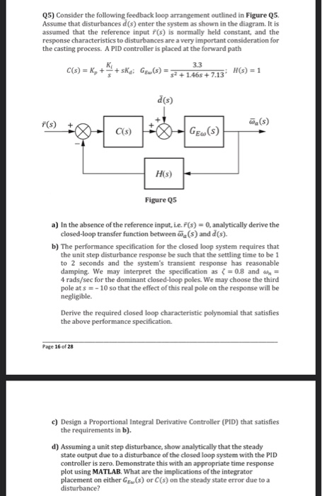 Solved a-d please with comments on the matlab parts please | Chegg.com