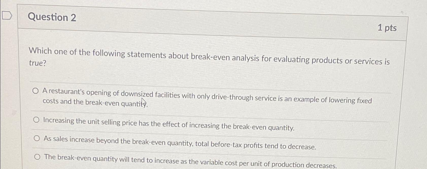 Solved Question 21 ﻿ptsWhich one of the following statements | Chegg.com