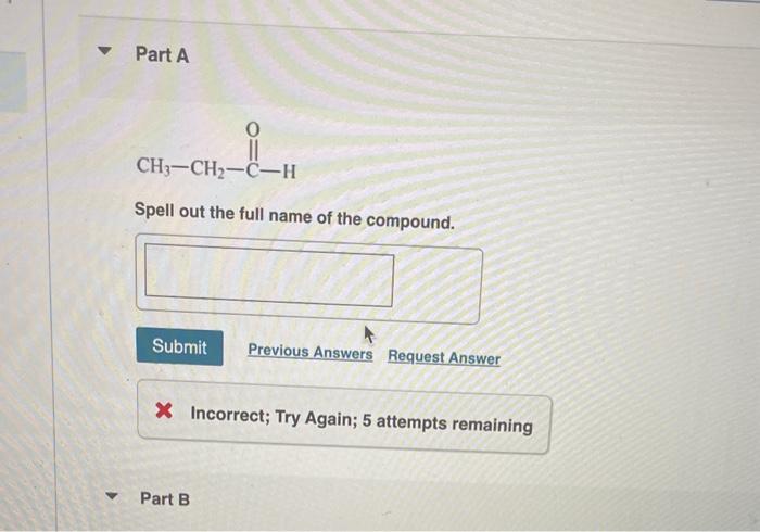 Solved Give the IUPAC name for each of the following: Spell | Chegg.com