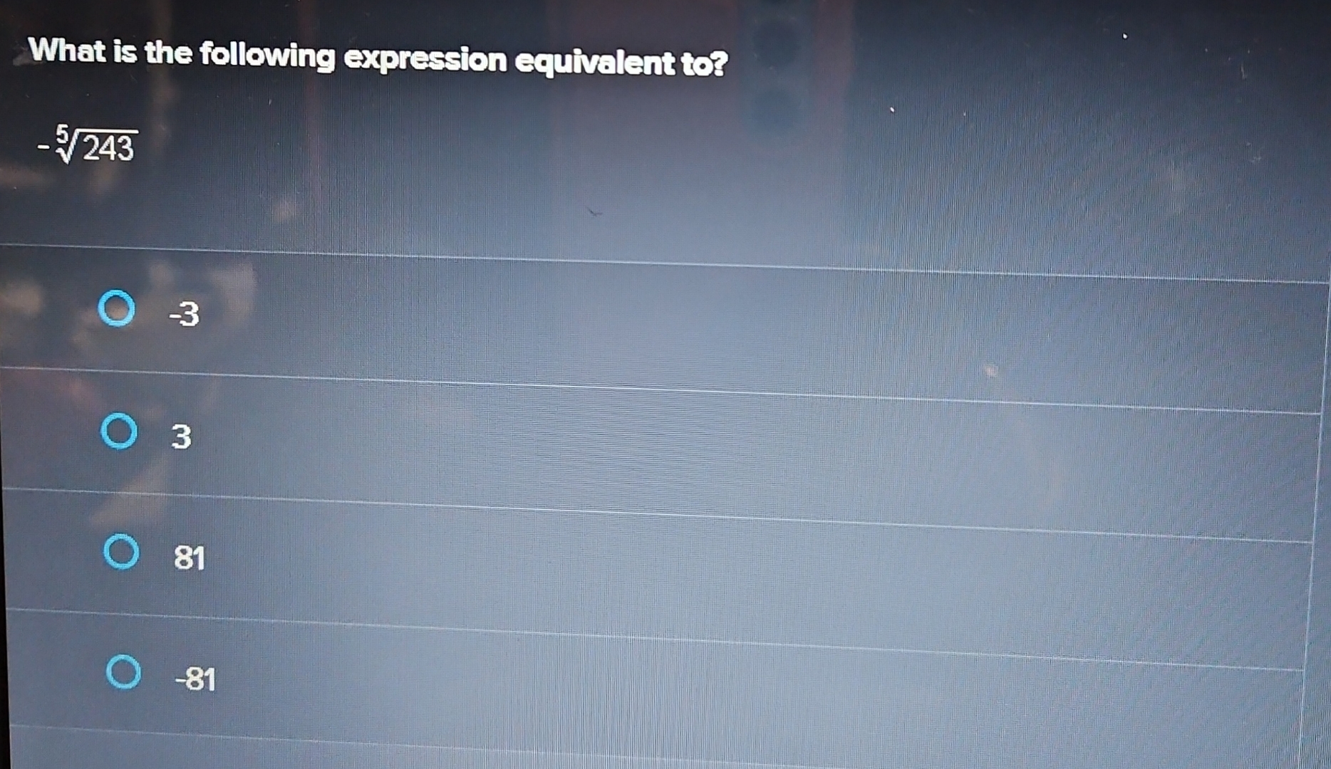 What is the following expression equivalent | Chegg.com