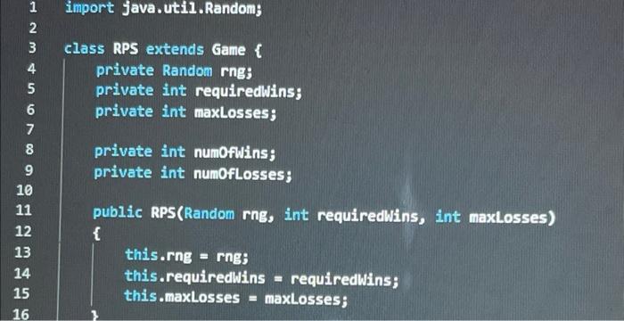 Solved RPS Java WordRumble java 1 NumberGuesser.java | Chegg.com