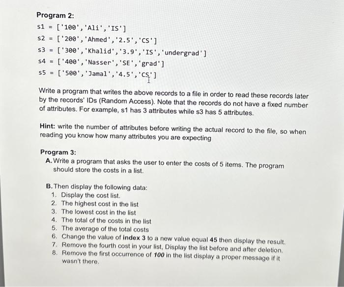 Solved - Familiarize yourself with creating and processing | Chegg.com