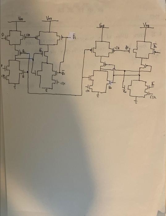 Solved Please draw the stick diagram lay out from this CMOS | Chegg.com