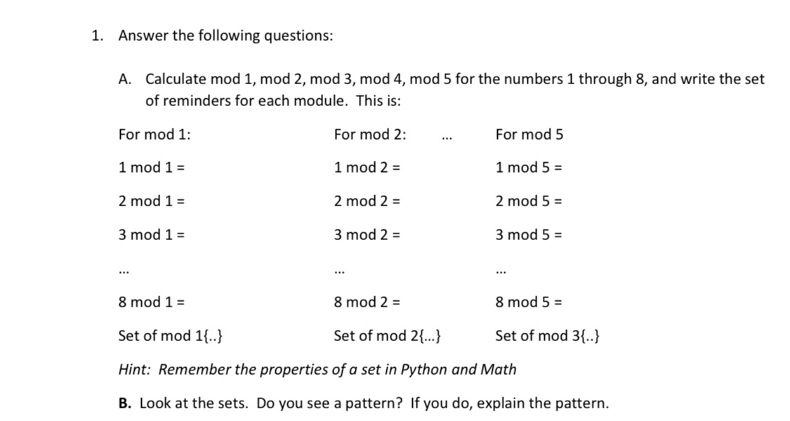 Solved Answer the following questions:A. ﻿Calculate | Chegg.com