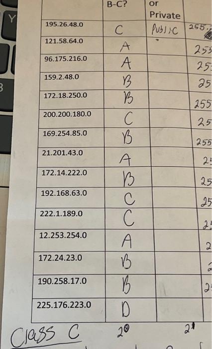 Solved could someone please help me finish this worksheet? i | Chegg.com