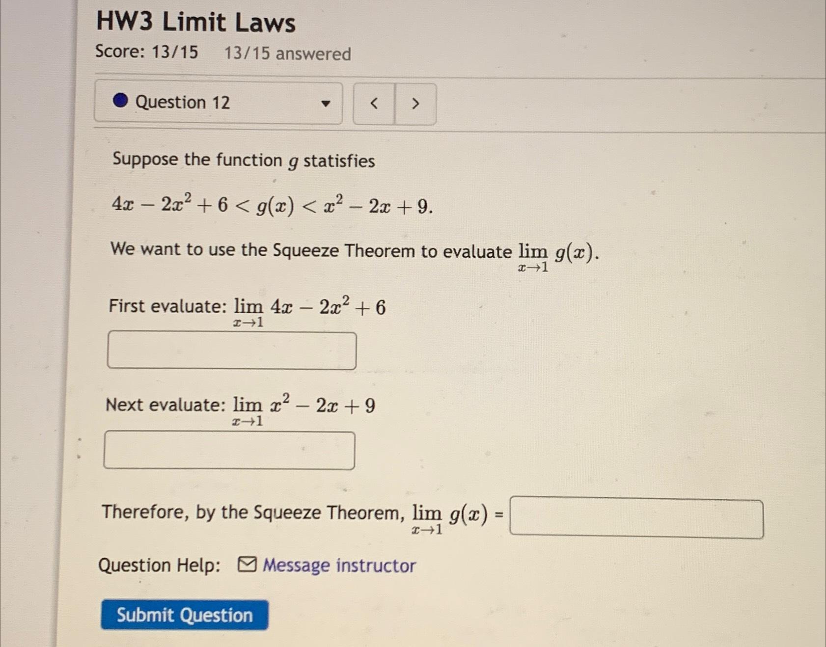 Solved Suppose the function g | Chegg.com