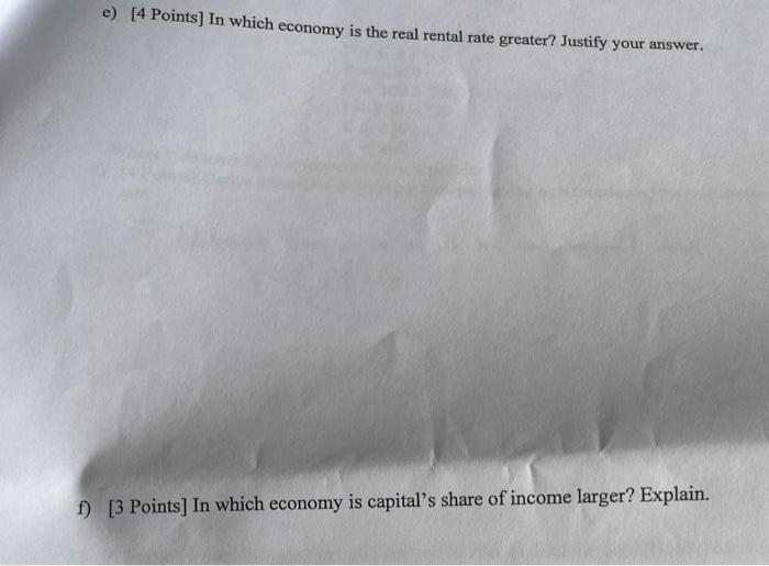 Solved [25 Points] Consider two competitive economies that | Chegg.com