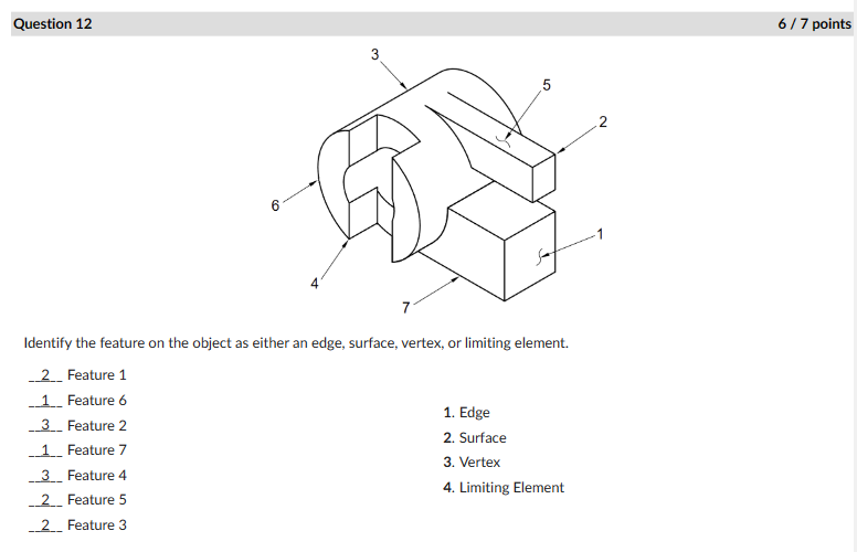 Solved 1. Angular dimension 2. Material of component 3. | Chegg.com