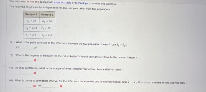 Solved You may need to use the appropriate appendix table or | Chegg.com