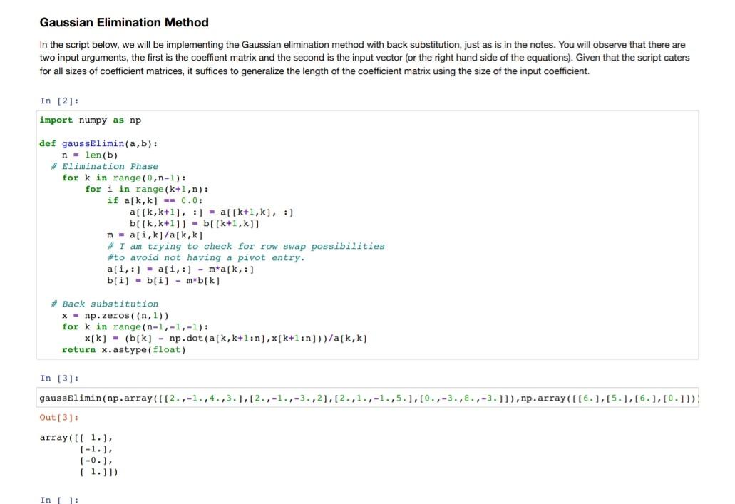 Using the idea of the above code please write a | Chegg.com
