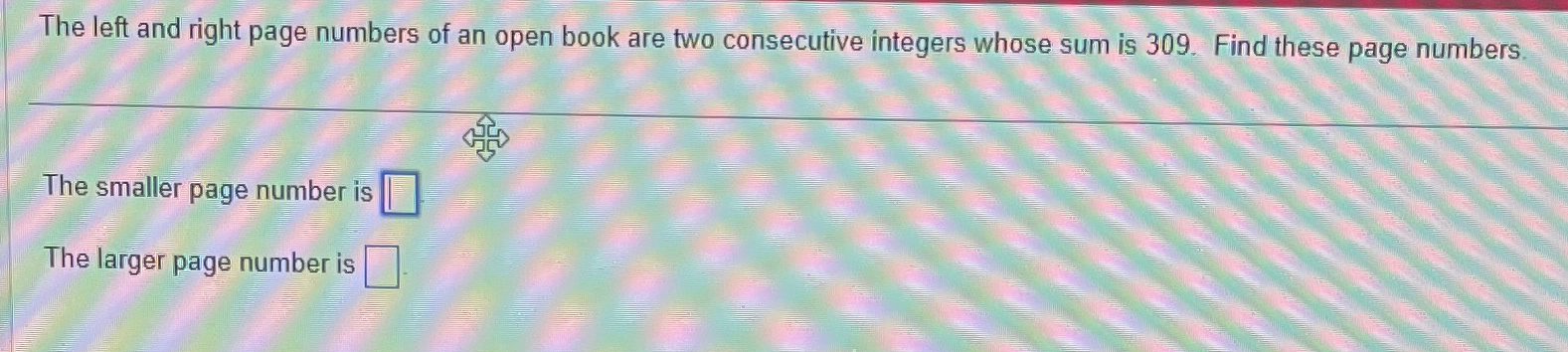Solved The left and right page numbers of an open book are | Chegg.com Solved The left and right page numbers of an open book are | Chegg.com