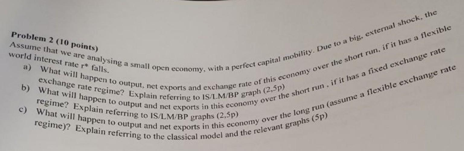 Solved Problem 2 ( 10 points) Assume that we are analysing a | Chegg.com