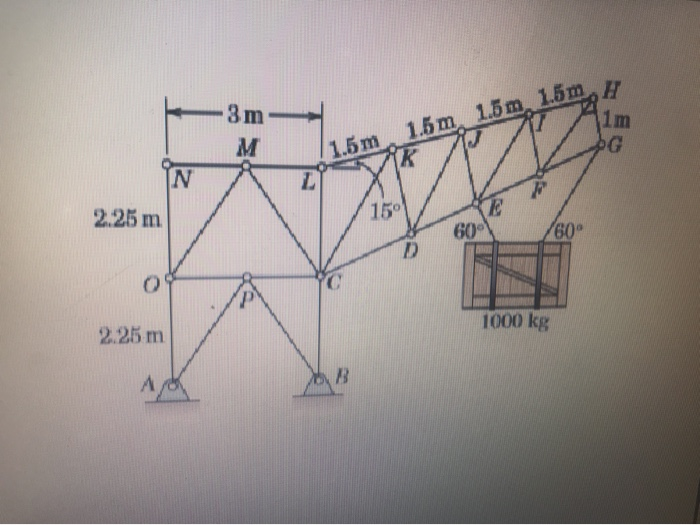 Solved 5) Find the force applied to the ck element in the | Chegg.com