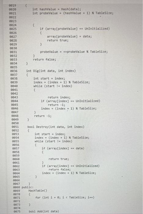 Solved Thoose the correct line of code for line \#0059 | Chegg.com