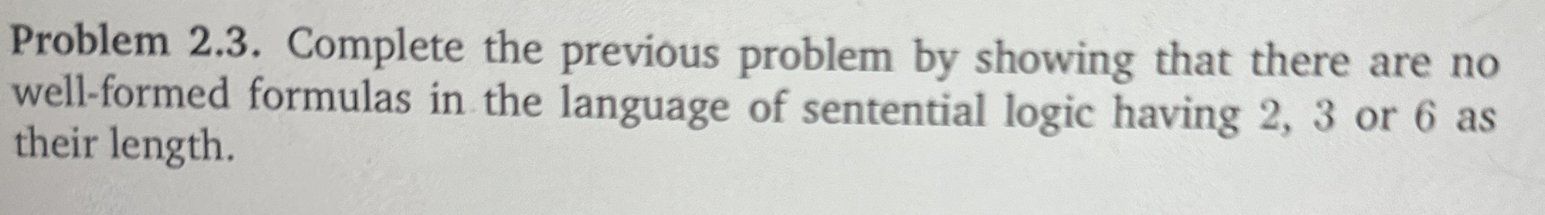 Solved Problem 2.3. ﻿Complete the previous problem by | Chegg.com