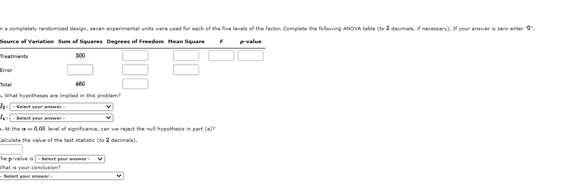 Solved \table[[Source of Variation,Sum of Squares Degrees of | Chegg.com
