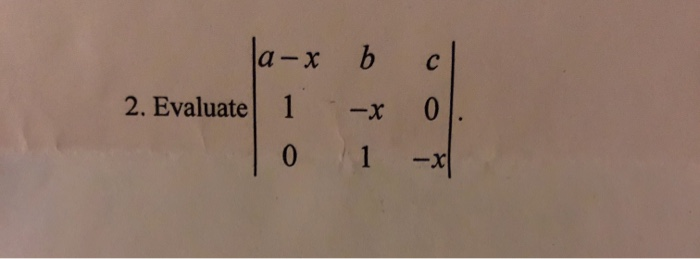 Solved Ja-x 2. Evaluate 1 To 6 cl -* 01. 1 x | Chegg.com