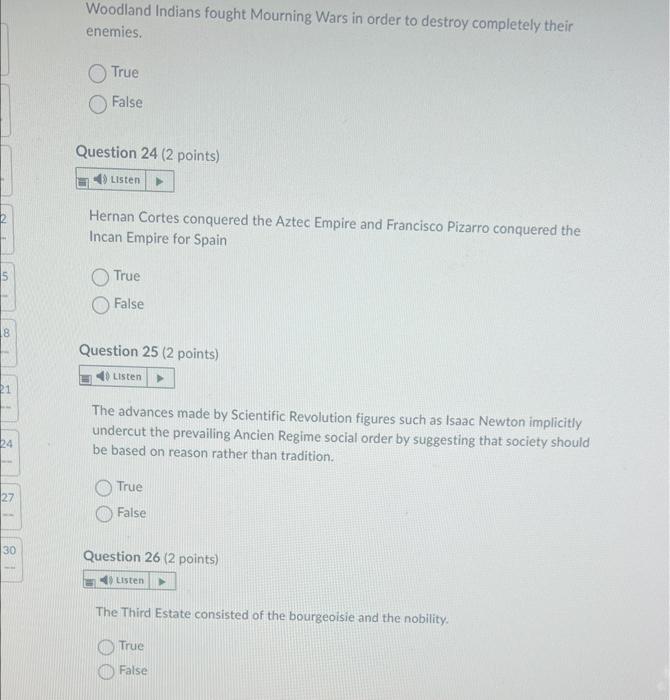 Woodland Indians fought Mourning Wars in order to | Chegg.com