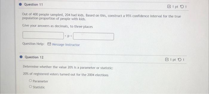 Solved Out of 400 people sampled, 204 had kids. Based on | Chegg.com