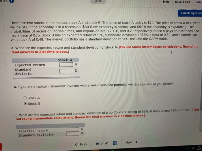 Solved Saved Help Save & Exit Sub Check my work There are | Chegg.com