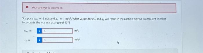 A particle moves in an xy coordinate system, as shown | Chegg.com