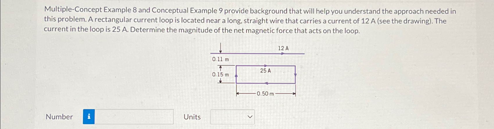 Solved Multiple-Concept Example 8 ﻿and Conceptual Example 9 | Chegg.com