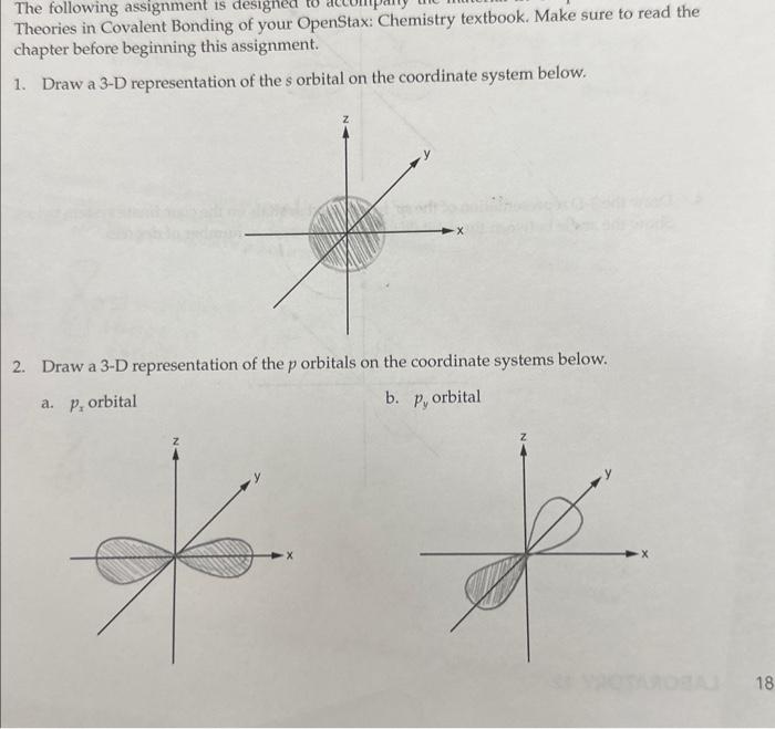 Solved Theories in Covalent Bonding of your OpenStax: | Chegg.com
