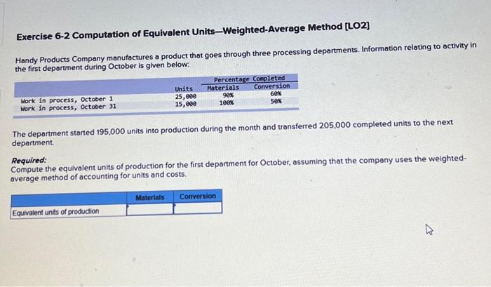Solved Exercise 6-2 Computation of Equivalent | Chegg.com