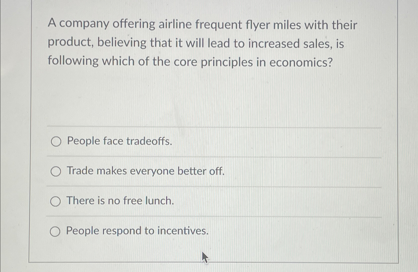Solved A company offering airline frequent flyer miles with | Chegg.com