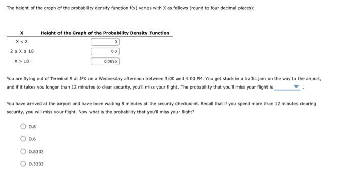 Solved The Transportation Security Administration (TSA) | Chegg.com