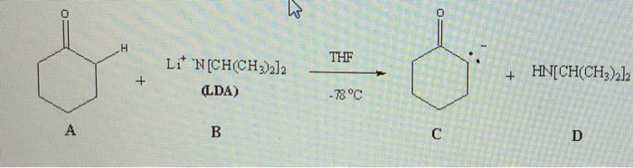 Solved LDA(structure B) is acting as a ___ in the | Chegg.com