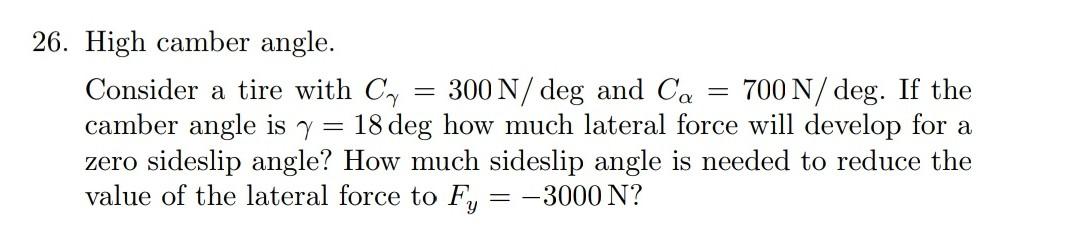 Solved Note: Chapter1 Exercise 26 from the book Vehicle | Chegg.com